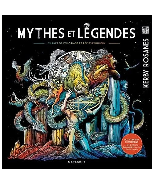 MYTHES ET LÉGENDES - Carnet de coloriages: Carnet de coloriage & récits fabule EUR 11,19 ...