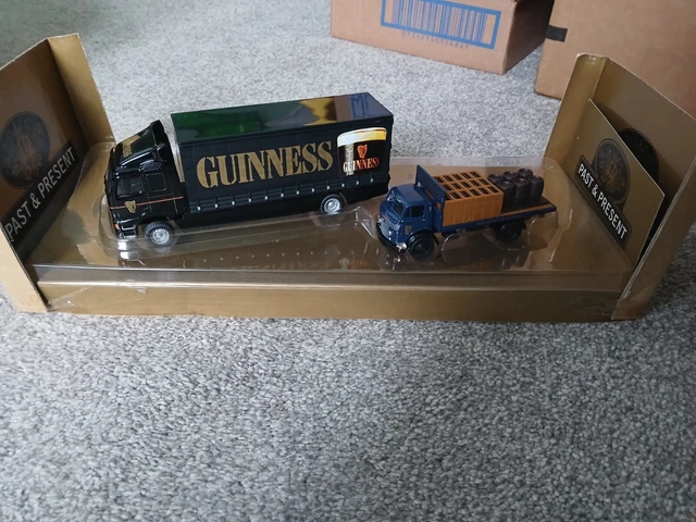 GUINNESS CORGI PAST & Present Volvo Rigid Lorry & Commer Flatbed £21.52 ...