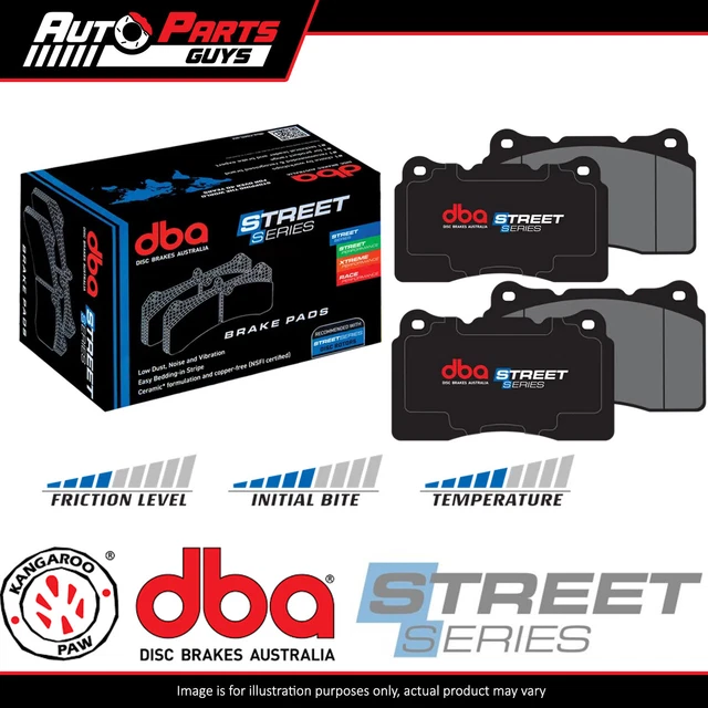 DBA STREET SERIES FRONT BRAKE PADS fits Hyundai i40, i45 Kia Sportage ...