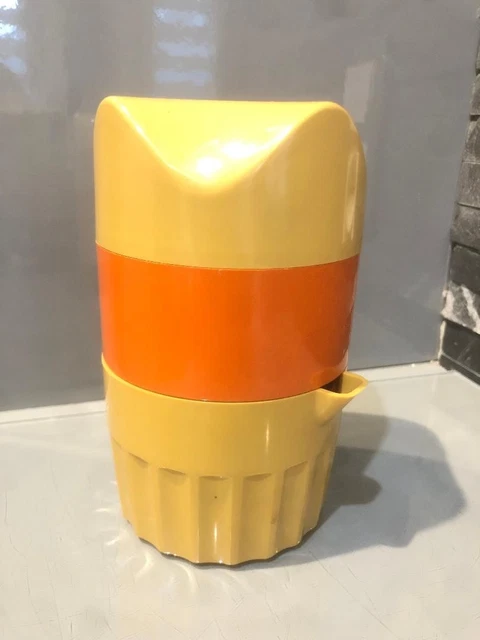 PRESSE AGRUMES CITRON orange vintage style années 70 jaune 70's EUR 12 ...