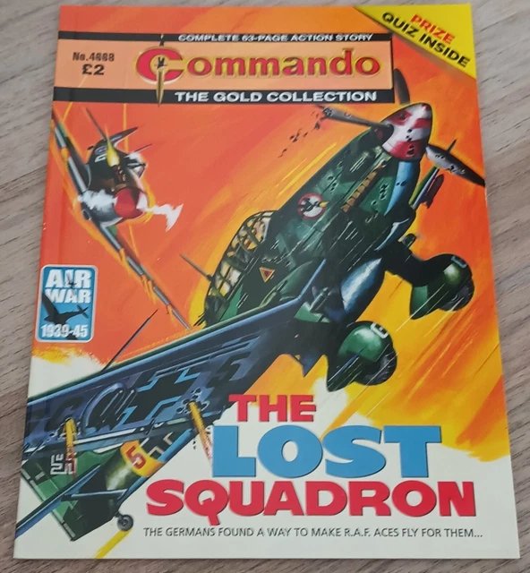 THE LOST SQUADRON Commando Comic Book Graphic Novel, Mint Condition $10 ...