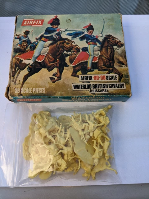 AIRFIX 1 72 waterloo napoleonic toy soldiers British Hussars in box £13 ...