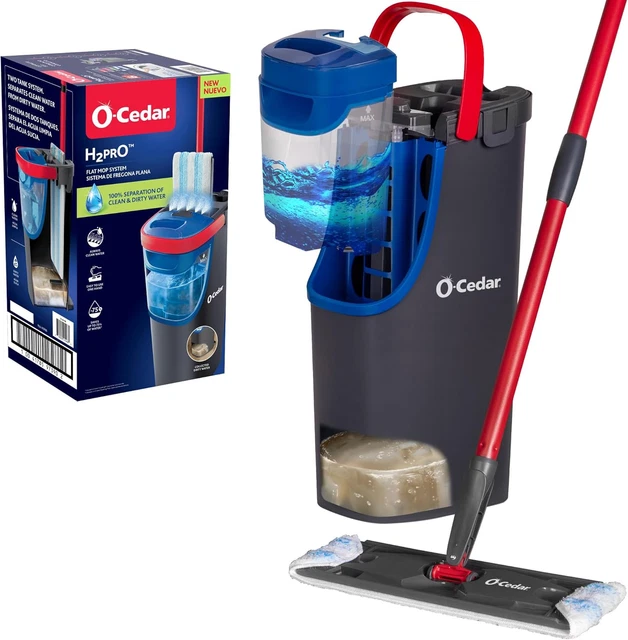 H2PRO FLAT MOP System | Quick Cleaning Tool | Clean with Clean Water ...