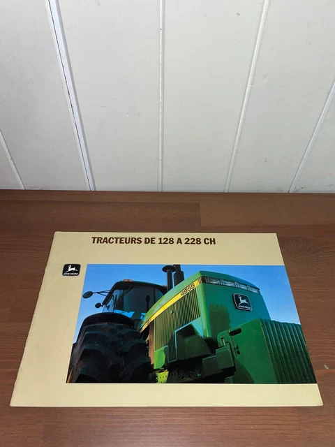 BROCHURE PROSPEKT PROSPECTUS TRACTEUR JOHN DEERE 4955-4755...tractor-traktor-ih EUR 9,99 ...