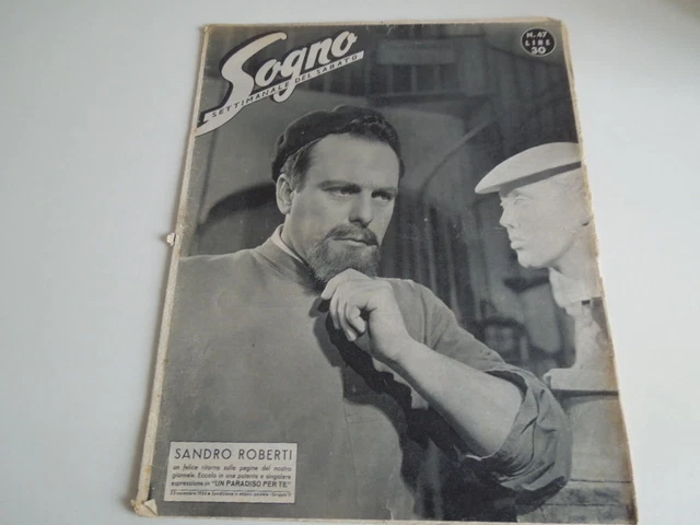 SANDRO ROBERTI- WALTER Trombi- Anna Di Lorenzo- Ettore Serra- Milly ...