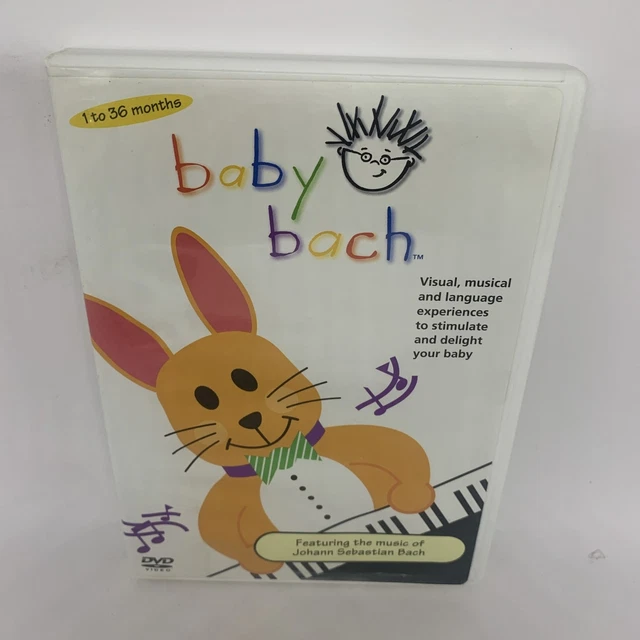 BABY BACH DVD Region 1 (US) Kids Educational ACCEPTABLE CONDITION Free ...