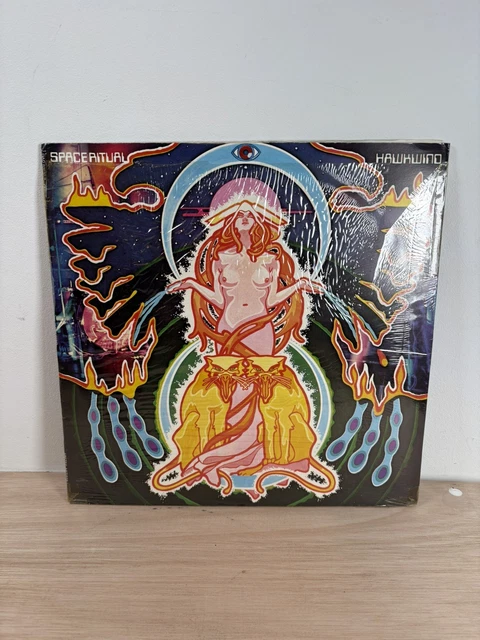 2LP VINYL HAWKWIND Space Ritual Uad 60037/8 Uk 1St Press Poster Sleeve ...