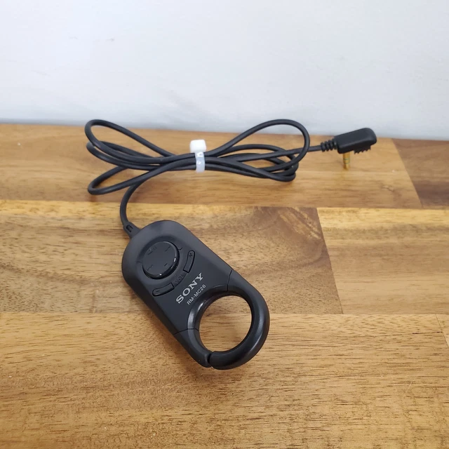 SONY RM-MC26 REMOTE Control Black Genuine - Walkman CD Discman - Tested ...