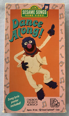SESAME STREET: DANCE Along! (VHS, 1990) Jim Henson NEW SEALED RARE £18. ...