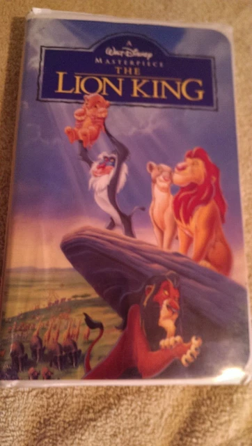 WALT DISNEY'S MASTERPIECE The Lion King VHS $2.00 - PicClick CA