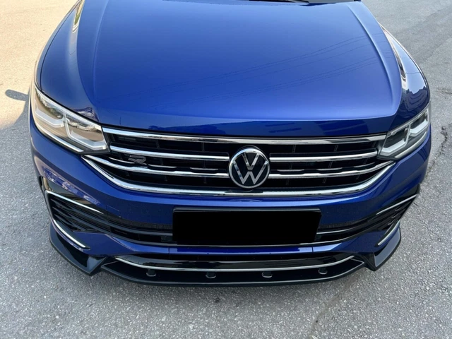 VW TIGUAN MK2 R/R-Line Front Splitter Lip Body Kit 2021+ £175.49 ...