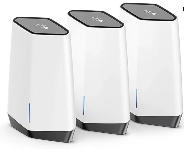 NETGEAR ORBI PRO WiFi 6 Tri-band Mesh System - AX6000 (Up to 6Gbps) 2 ...