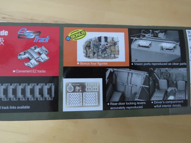 DRAGON 6861, SD.KFZ.251/1 Ausf.D mit 28/32cm Wurfrahmen 40, 1:35 EUR 39 ...