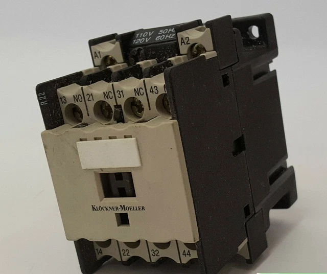 KLOCKNER MOELLER RELAIS Eaton Dilr22 110Vac Auf Klar (458) EUR 12,80 ...