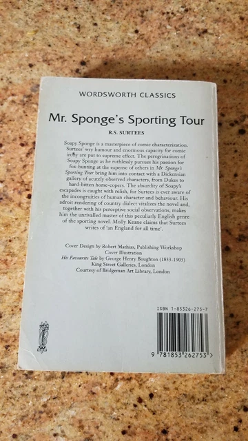 MR SPONGE'S SPORTING Tour di Robert Smith Surtees romanzo classico caccia alla volpe EUR 3,69 ...