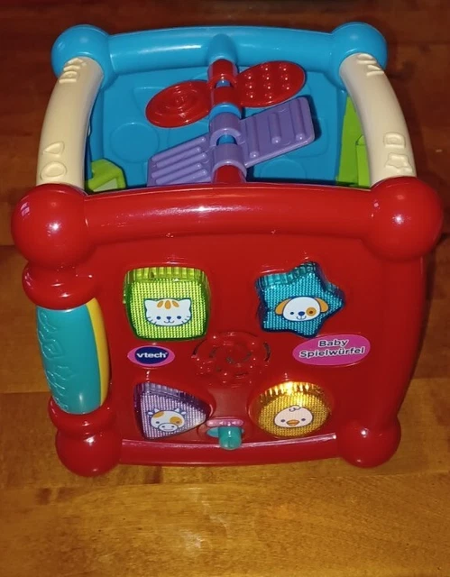 VTECH TURN & Learn Activity Cube German Language In Vgwc + Free Uk Post ...