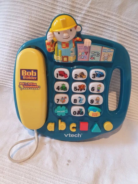 VTECH BOB THE Builder Interactive Telephone £19.99 - PicClick UK