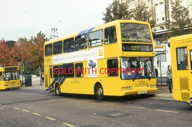 35MM ORIGINAL BUS slide Transdev Yellow Buses Bournemouth HF03 ODR £3. ...