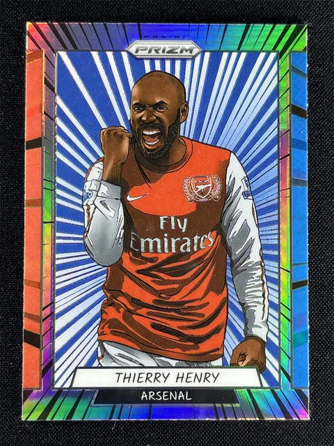 2023-24 PANINI PRIZM Premier League Thierry Henry #29 Manga Prizm Case ...