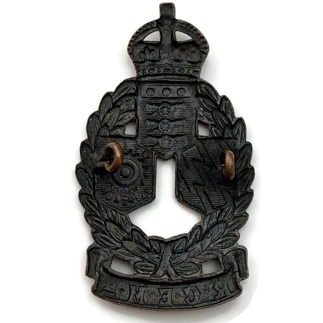 WW2 ROYAL CANADIAN Electrical and Mechanical Engineers Corps RCEME Cap ...