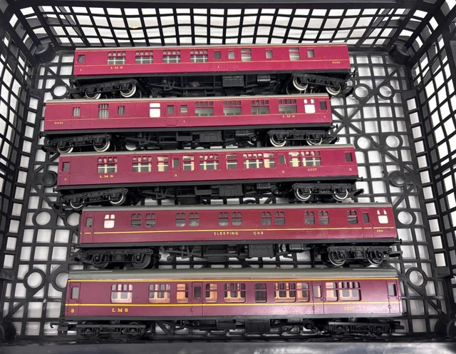 TRAY ASSORTED COACHES Lima / Traing/ Hornby - OO - Unboxed £9.99 ...