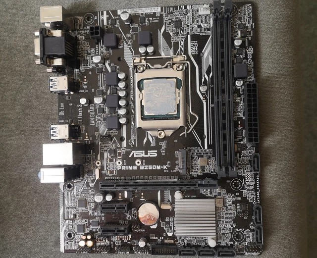 ASUS PRIME B250M-K - Motherboard with i3 7100 £17.68 - PicClick UK