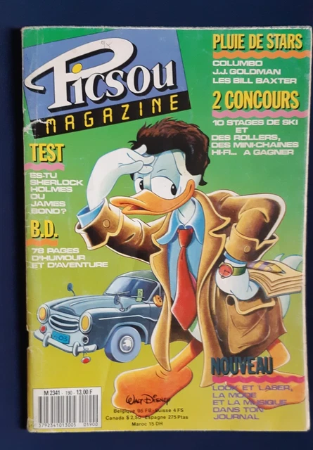 PICSOU MAGAZINE NUMÉRO 190 Année 1987 EUR 0,99 - PicClick FR