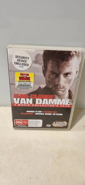 JEAN-CLAUDE VAN DAMME - 4 Movie Collection - 4 Disc - GC - Region 4 ...