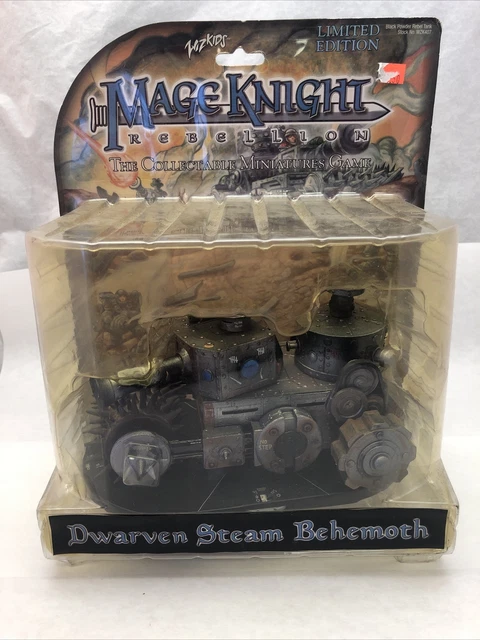 WIZKIDS MAGE KNIGHT Rebellion Dwarven Steam Behemoth 2001 Limited ...