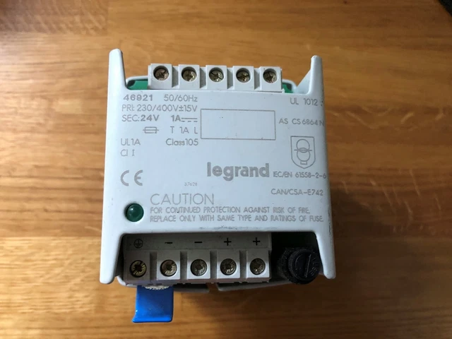 LEGRAND DIN RAIL Panel Mount Power Supply 46921 230/400V - 24V £60.00 ...