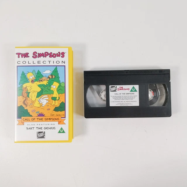 THE SIMPSONS COLLECTION Call of the Simpsons VHS Tape £9.99 - PicClick UK