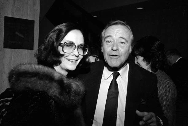 JACK LEMMON AND Guest Circa 1980's Celebrity Film TV Historic Old Photo ...
