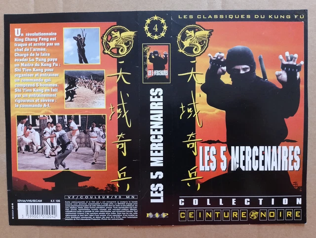 JAQUETTE VHS - Les 5 Mercenaires - Vhs Sleeve EUR 5,00 - PicClick FR