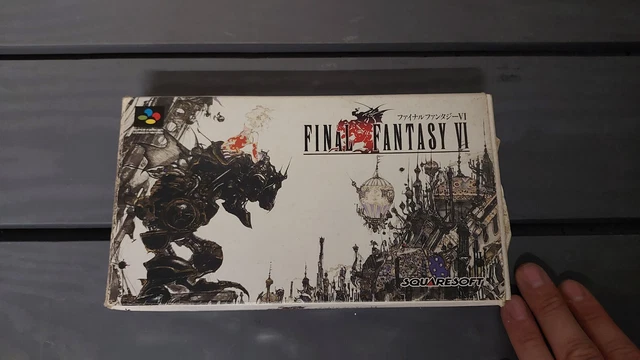 FINAL FANTASY VI (Nintendo SNES, 1994, Version Japonaise) en boite EUR ...