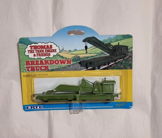 THOMAS THE TANK Engine and Friends ERTL Breakdown Crane SEALED ON CARD ...