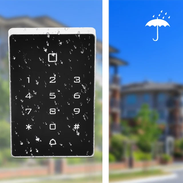 ACCESS CONTROL MACHINE ID Card Touch Password Keyboard Independent ...