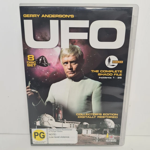 GERRY ANDERSONS UFO Collectors Edition 8 Disc DVD Set Complete Shado ...