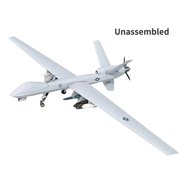 1:32 SCALE US MQ-9 Reaper UAV Model 3D Paper Unassembled Kit Souvenir ...