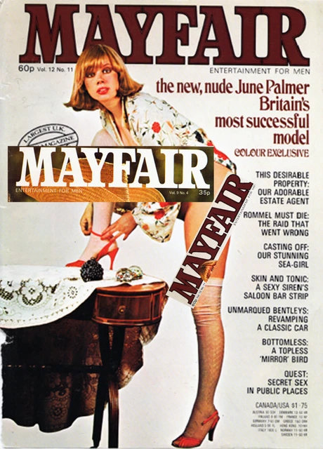MAYFAIR MAGAZINE 1974-1977 PDF Format Scans on DVD Disc - 11 issues £7. ...