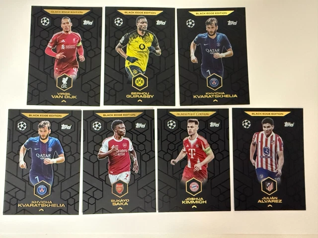 MATCH ATTAX CHAMPIONS League 2025/26 BE1 - Black Edge Edition - Sammlung EUR 9,99 - PicClick DE