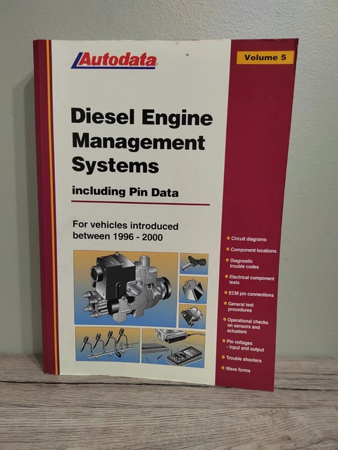 AUTODATA DIESEL ENGINE Management Systems Including Pin Data 1996 2000 ...