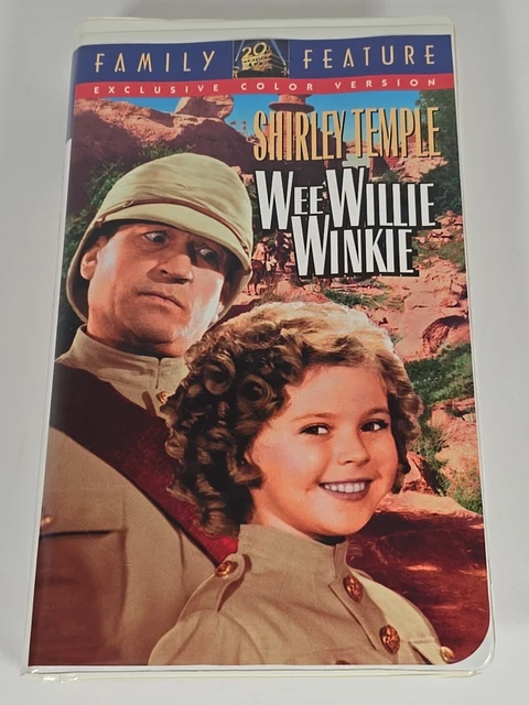 WEE WILLIE WINKLE Shirley Temple (VHS) Family Feature Exclusive Color ...