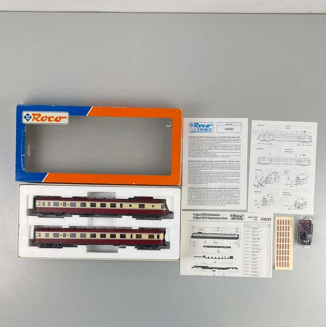 TRAIN MOTEUR DIESEL Roco H0 43033 X2781 SNCF courant continu (20001759 ...