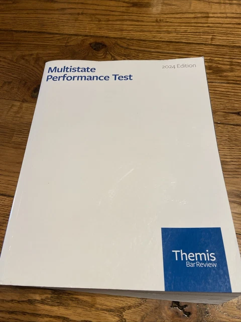 MULTISTATE PERFORMANCE TEST 2024 Edition - Themis Bar Review $35.95 ...