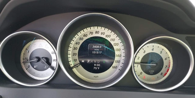 2013-2013 C-CLASS OE Speedometer Gauge Cluster 101K Miles Mercedes-Benz ...