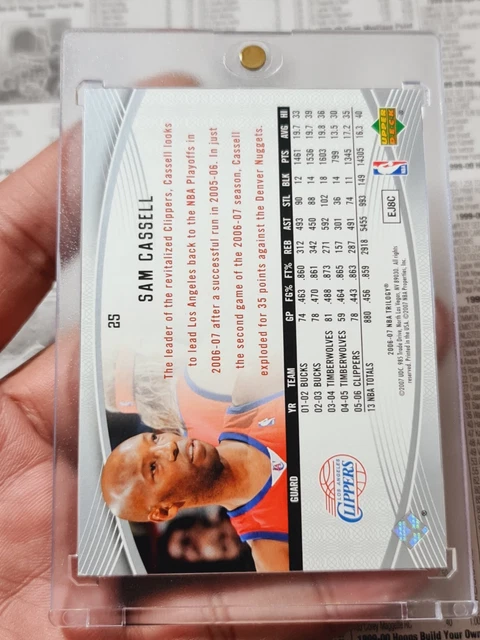 2006-07 UPPER DECK Trilogy #25 Sam Cassell $1.85 - PicClick AU