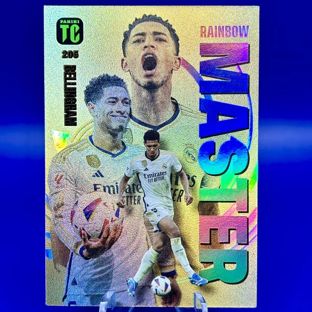 JUDE BELLINGHAM 2024 Panini Top Class Rainbow Master #205 Real Madrid ...