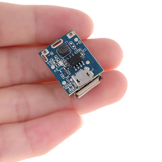 1*MICRO USB 5V Lithium Li-ion 18650 Battery Charger Module Board DIY ...
