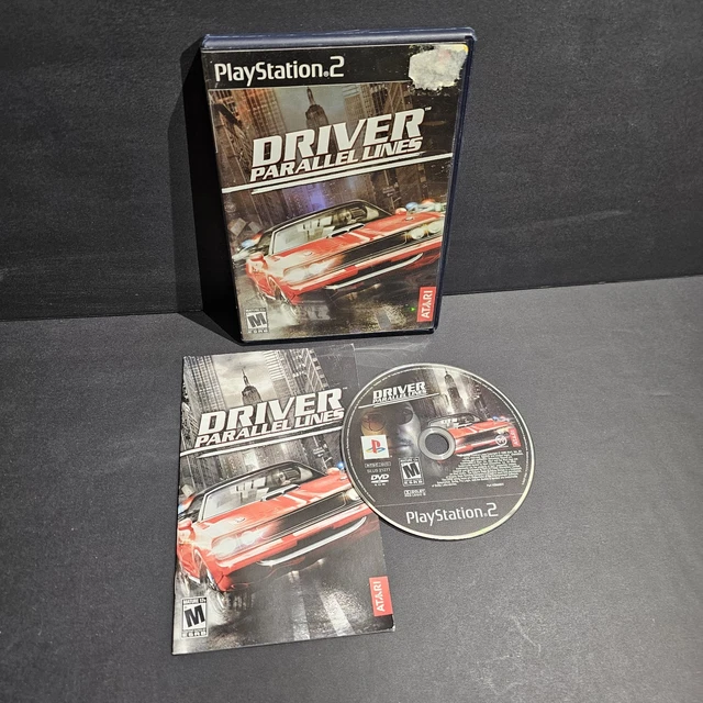 DRIVER: PARALLEL LINES (Sony PlayStation 2, 2006) CIB - COMPLETE ...