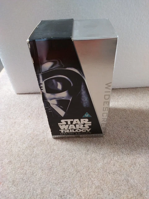 STAR WARS TRILOGY (Platinum Box Set) (VHS/1997) Widescreen £9.99 ...